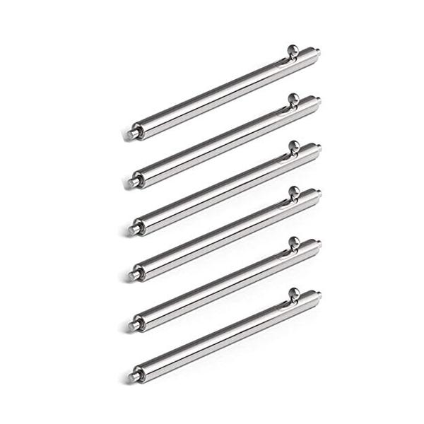 商品名:  E ECSEM 22mm Quick Release Spring Bar Pins Compatible with Fossil Gen 5 Series Watchbands, 6 Pack Stainless Steel ...