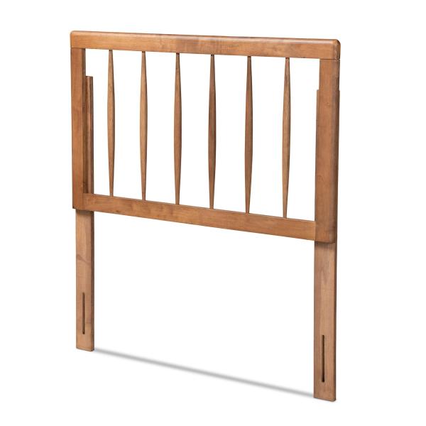 商品名:  Baxton Studio Valin Modern and Contemporary Ash Walnut Finished Wood Twin Size Headboardブランド: Baxton Studio高さ: 99c...