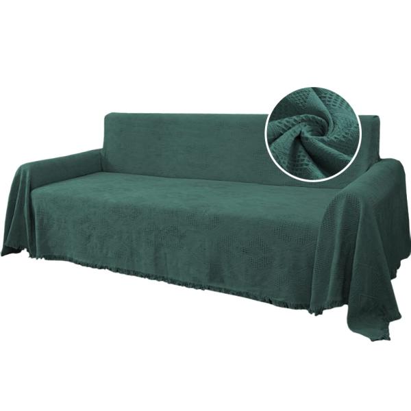 商品名:  H.VERSAILTEX Cotton Sofa Covers Couch Cover Sofa Slipcover for Most Shape Sofas, Feature Thick Woven Jacquard Seam...