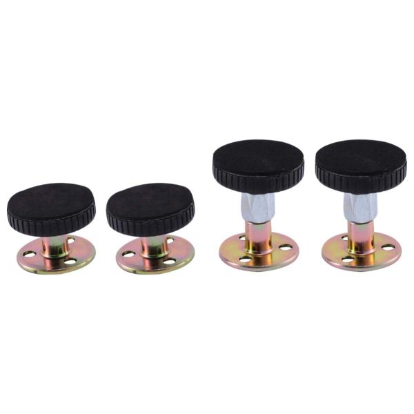 商品名: FAVOMOTO 調節可能なベッドストッパー 金属製ベッドフレーム 揺れ防止ツール 4個パック 耐衝撃性 揺れ防止 FAVOMOTO Furniture Fixed Bracket Bed Frame Anti-Shake Too...