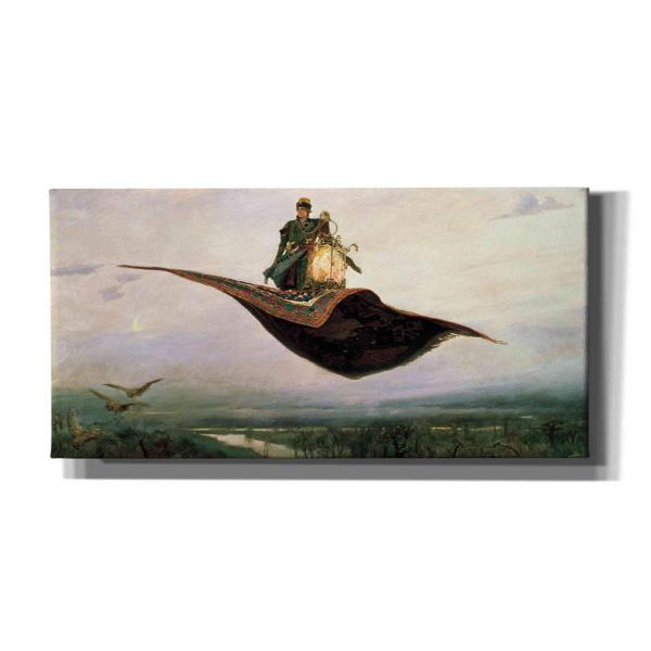 商品名:  Epic Graffiti 'The Flying Carpet' by Viktor Vasnetsov, Canvas Wall Art, 24"x12"ブランド: Epic Graffiti商品サイズ: 24"L x 0....