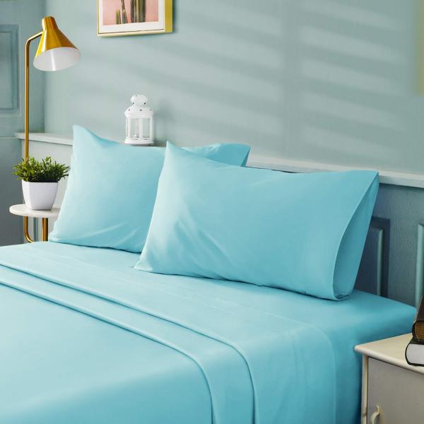 商品名:  4 PC Premium Bed Sheet Set-800 TC 100% Cotton Provide Extra Softness and Comfort 4 Way Stretch Fit Mattress 16" DP...