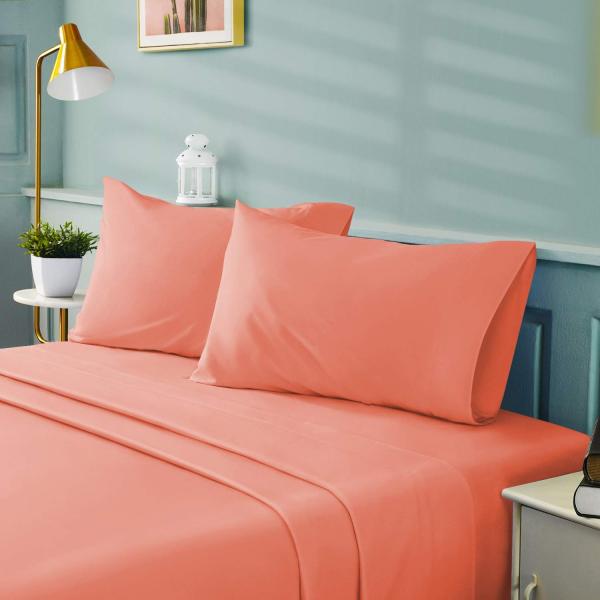 商品名:  4 PC Premium Bed Sheet Set-800 TC 100% Cotton Provide Extra Softness and Comfort 4 Way Stretch Fit Mattress 16" DP...