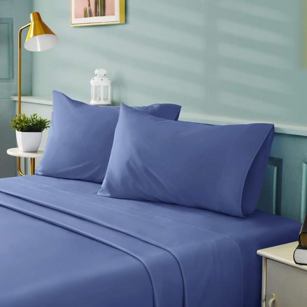 商品名:  4 PC Premium Bed Sheet Set-800 TC 100% Cotton Provide Extra Softness and Comfort 4 Way Stretch Fit Mattress 12" DP...