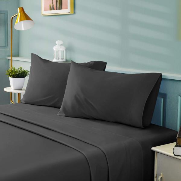 商品名:  4 PC Premium Bed Sheet Set-800 TC 100% Cotton Provide Extra Softness and Comfort 4 Way Stretch Fit Mattress 16" DP...