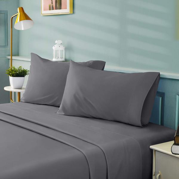 商品名:  4 PC Premium Bed Sheet Set-800 TC 100% Cotton Provide Extra Softness and Comfort 4 Way Stretch Fit Mattress 16" DP...