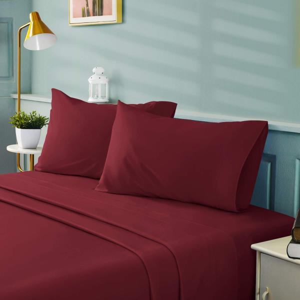 商品名:  4 PC Premium Bed Sheet Set-800 TC 100% Cotton Provide Extra Softness and Comfort 4 Way Stretch Fit Mattress 16" DP...