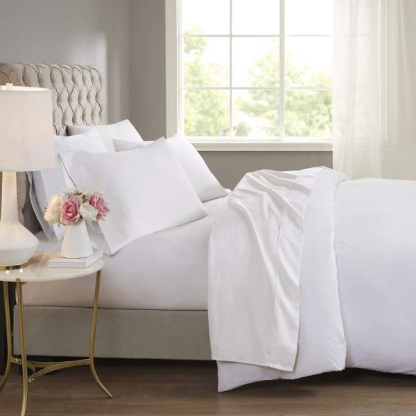 商品名:  CHESS BED 600-TC Egyptian Cotton White TwinXL-Sheets Set, 4-Piece Long-Staple Best-Bedding Sheets for Bed, Breatha...
