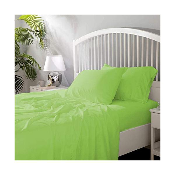 商品名:  STAR DECOR 4 Piece Premium Quality Bed Sheet Set Luxurious &amp; Soft Long Staple, 550 TC 100% Egyptain Cotton Pat...