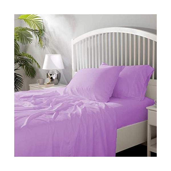 商品名:  STAR DECOR 4 Piece Premium Quality Bed Sheet Set Luxurious &amp; Soft Long Staple, 550 TC 100% Egyptain Cotton Pat...