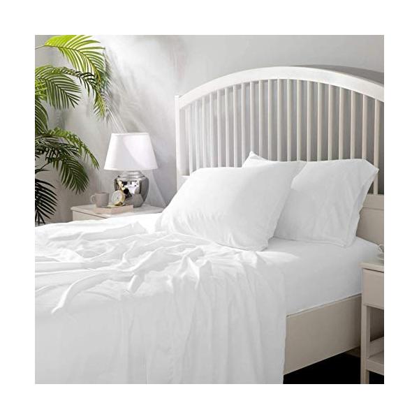 商品名:  STAR DECOR 4 Piece Premium Quality Bed Sheet Set Luxurious &amp; Soft Long Staple, 550 TC 100% Egyptain Cotton Pat...