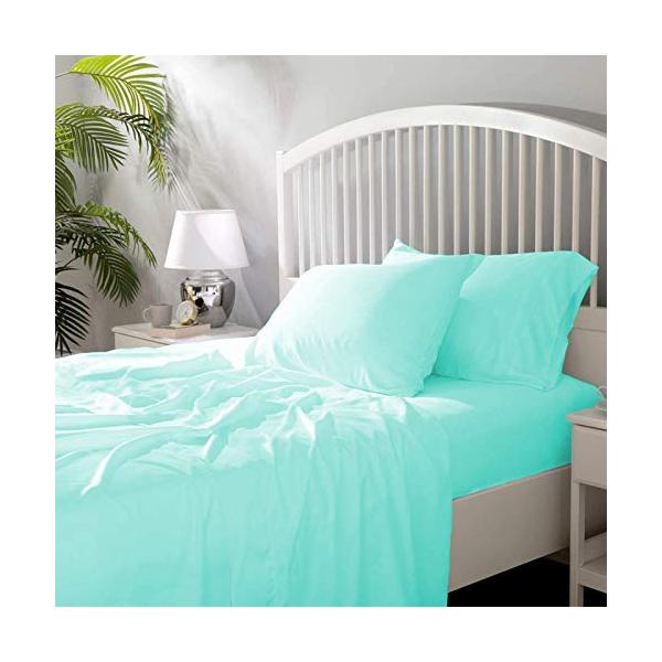 商品名:  STAR DECOR 4 Piece Premium Quality Bed Sheet Set Luxurious &amp; Soft Long Staple, 550 TC 100% Egyptain Cotton Pat...