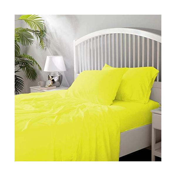 商品名:  STAR DECOR 4 Piece Premium Quality Bed Sheet Set Luxurious &amp; Soft Long Staple, 550 TC 100% Egyptain Cotton Pat...