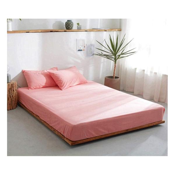 商品名:  MZP Fitted Sheet Double Bedding 100% Long Staple Cotton Sheets Luxury Fits Mattress 25cm Deep Pocket Extra Full Br...