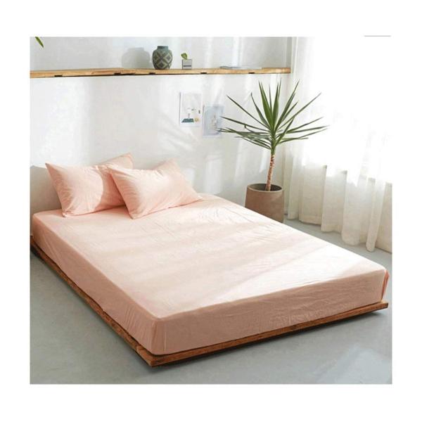 商品名:  MZP Fitted Sheet Double Bedding 100% Long Staple Cotton Sheets Luxury Fits Mattress 25cm Deep Pocket Extra Full Br...