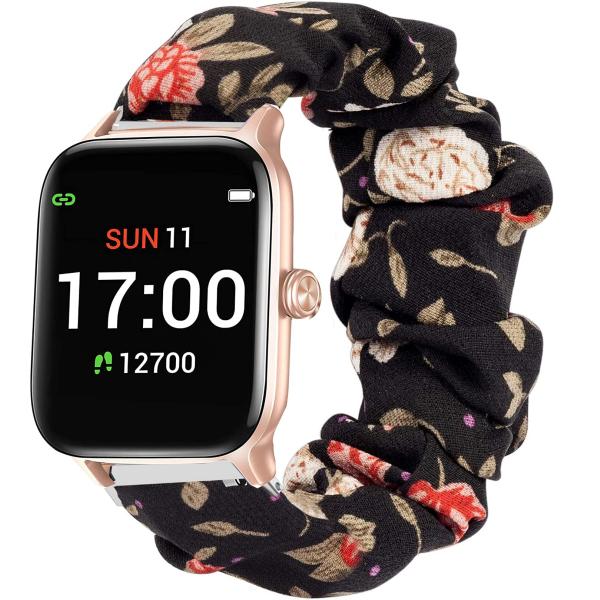 商品名:  Compatible for Letsfit EW1 Band, Lamshaw Fabric Elastic Scrunchie Elastic Women Cute Replacement Straps Compatible...