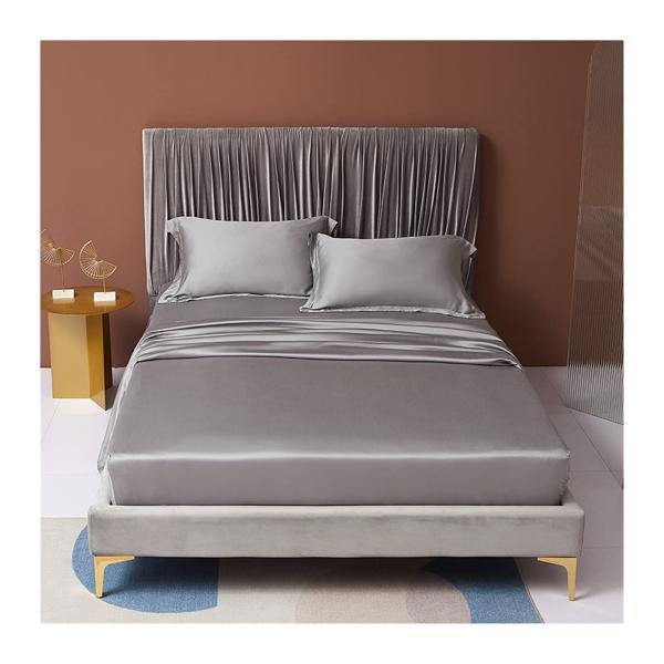 商品名:  MZP Fitted Sheet Only Twin 100% Lyocell Fiber Extra Deep Pocket Bed Sheet Luxury Premium 60S Light Luxury Tencel S...