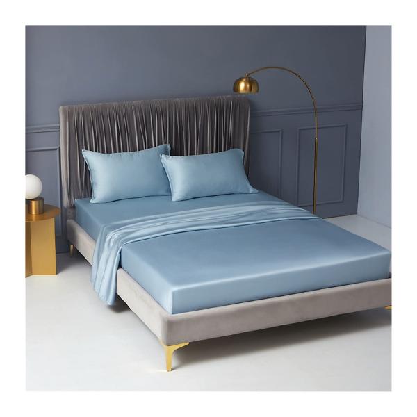 商品名:  MZP Fitted Sheet Only Twin 100% Lyocell Fiber Extra Deep Pocket Bed Sheet Luxury Premium 60S Light Luxury Tencel S...