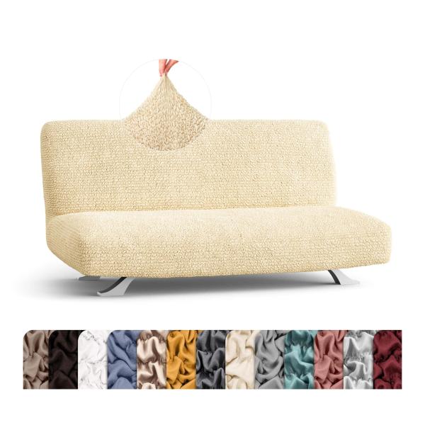 商品名:  PAULATO BY GA.I.CO. Futon Cover - Armless Couch Cover Sofa Bed Slipcover Without Armrest - Soft Fabric Covers - 1-...
