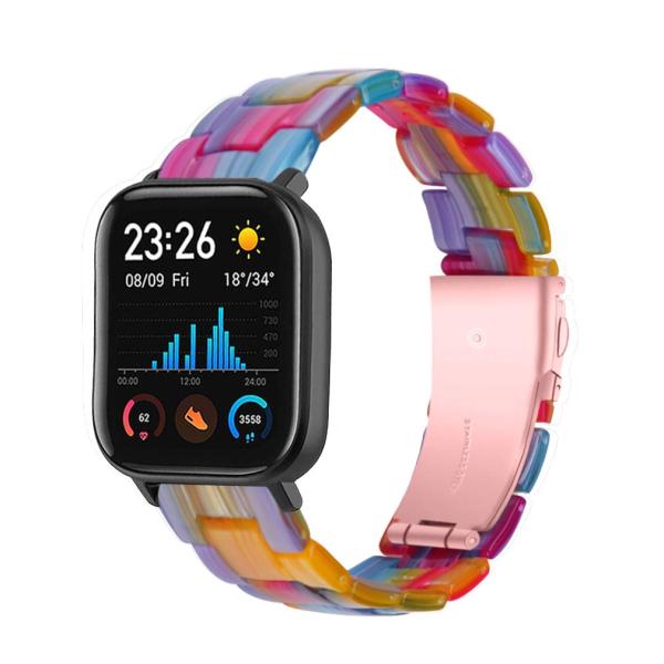 商品名:  FitTurn Resin Bands Compatible with Amazfit Bip 3 Por/Bip U Por/GTS 4 3/GTS 2/GTS 2e/GTS 2 4 Mini Watch Replacemen...