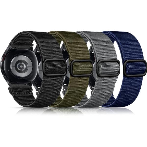 商品名:  Olytop Elastic Bands for Galaxy Watch 6/4 Classic Bands 47mm 46mm 43mm 42mm/5 Pro Band 45mm Men,Samsung Galaxy Wat...