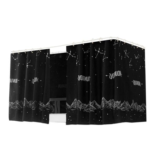 商品名: Hoce Dorm ツイン二段ベッドドレープ 下段ベッド用 プライバシーカーテン 3パネル Hoce Dorm Twin Bunk Bed Drapes for Bottom Bunk Bed Privacy Curtains 3...