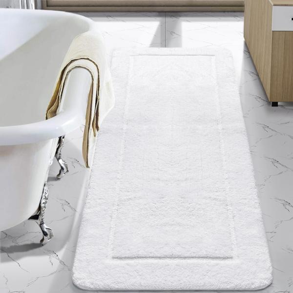 商品名:  LOCHAS Luminous Non Slip Bathroom Rugs Runner 24 x 70 Inch, Extra Soft and Comfy Bath Mats Rug, Absorbent Thick Mi...