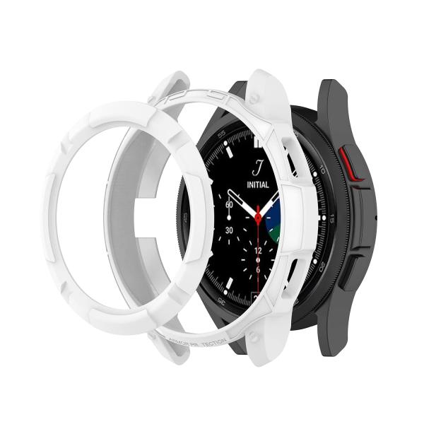 商品名:  Case Compatible with Samsung Galaxy Watch 4 Classic 42mm 46mm Case Frame PC Protective Cover with Rotatable Bezel ...