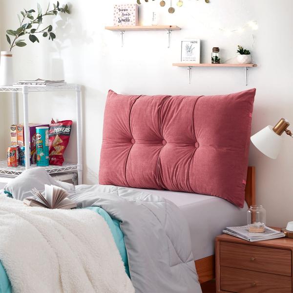 商品名: Rainha - プラッシュ タフテッド カレッジ ヘッドボード - コーラルピンク DormCo Rainha - Plush Tufted College Headboard - Coral Pinkブランド: DormCo商...