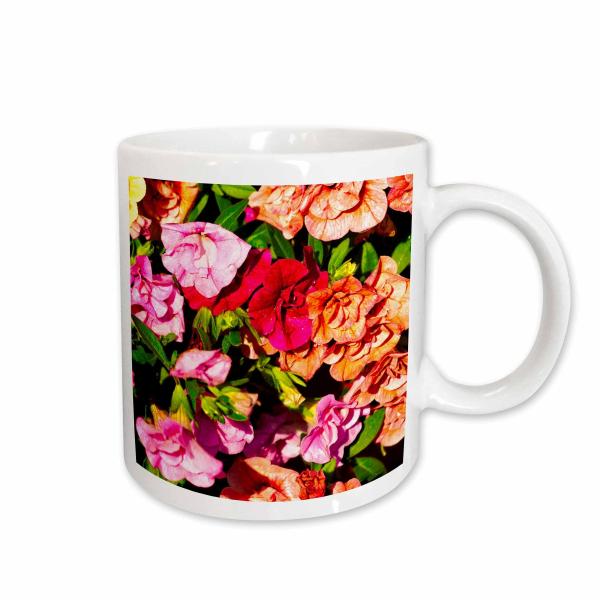 商品名:  3dRose Colorful carpet of flowers. Summer floral beauties, water drops. 11oz Mugブランド: 3dRose商品サイズ: 11 Ounces重量: 40...