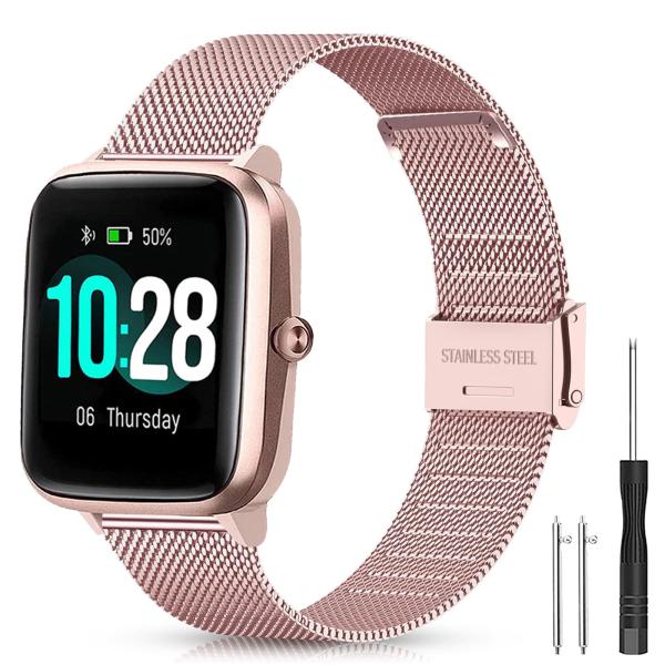 商品名: Harikiri メタルバンド ID205L 19mm 交換用ストラップ Veryfitpro Yamay fitness GRV Willful Popglory Blackview UMIDIGI ID205S ID205G ...