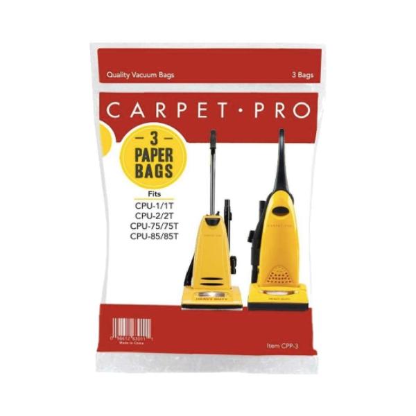 商品名: Carpet Pro (3枚入り2パック - CPP-3 紙掃除機バッグ)。 Carpet Pro (Two Pack of 3 - CPP-3 Paper Vacuum Bagsブランド: Carpet Pro商品番号: 素材:...