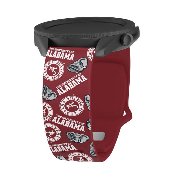 商品名:  Affinity Bands Alabama Crimson Tide HD Watch Band Compatible with Samsung, Garmin, Fossil, and More (20mm Short Ra...