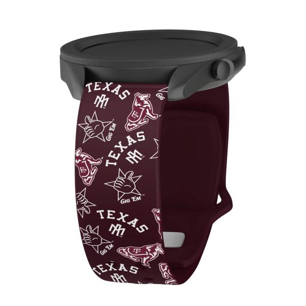商品名:  Affinity Bands Texas A&amp;M Aggies HD Watch Band Compatible with Samsung, Garmin, Fossil, and More (22mm Long Ran...