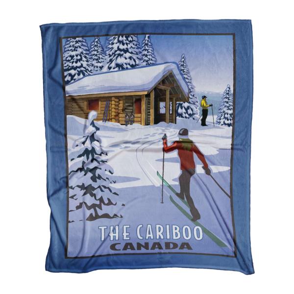 商品名:  Northwest Art Mall Cariboo Canada Ultra Fleece Bed Sofa Travel Cozy Blanket from Travel Artwork by Artist Paul Lei...
