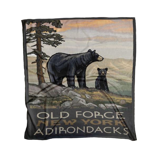 商品名:  Northwest Art Mall Old Forge NY Adir Ultra Fleece Bed Sofa Travel Cozy Blanket from Travel Artwork by Artist Paul ...