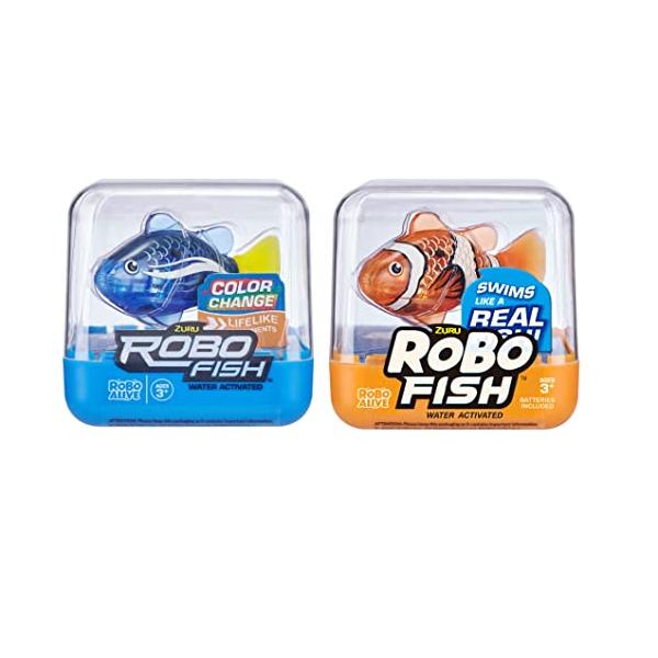 商品名: Robo Alive 電子インタラクティブフィッシュオレンジ(2パック) Robo Alive Electronic Interactive Fish Orange (2 Pack)ブランド: Robo Alive商品サイズ: S...