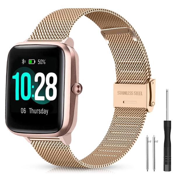 商品名: Harikiri メタルバンド ID205L 19mm 交換用ストラップ Veryfitpro Yamay fitness GRV Willful Popglory Blackview UMIDIGI ID205S ID205G ...