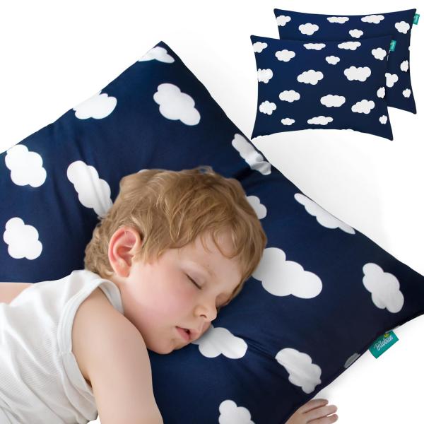 商品名:  Biloban Toddler Pillow for Sleeping, Kid Pillow 14" x 19" for Small Travel Bed, Nap Pillows, Soft &amp; Skin-Frien...