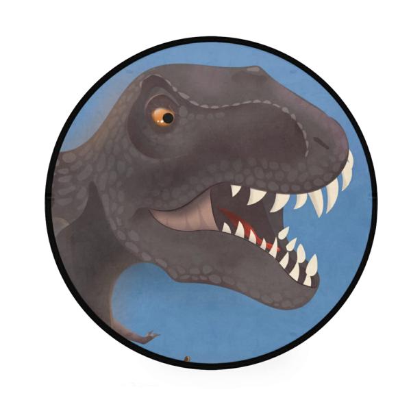 商品名:  susiyo Dinosaur Area Rugs Round Non Slip Floor Comfort Mats Circle Rug Carpet for Indoor Living Bedroom Sofa Diame...