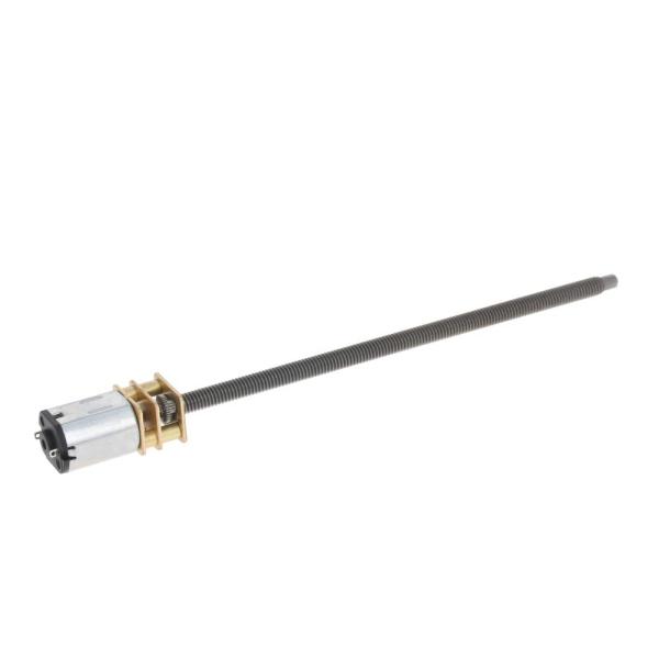 商品名:  DC 6V 400RPM N20 Speed Reduction Gear Motor with M4x100mm Lead Screw Thread Shaft for Electronic Toys Mechanical A...
