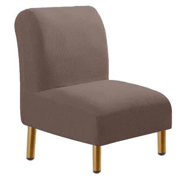 商品名:  VIENLOVE Armless Chair Slipcovers Stretch Spandex Jacquard Single Sofa Slipcover, Armless Accent Chair Furniture P...