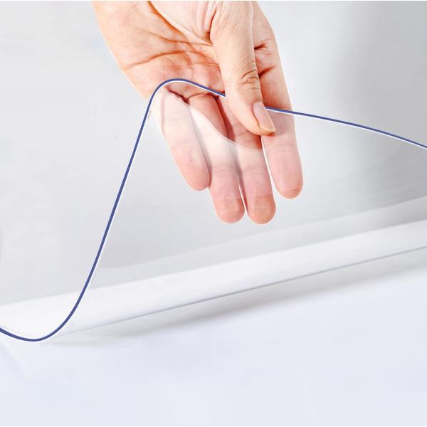 商品名:  42x60 Inch Clear Plastic Vinyl Tablecloth for Coffee Dining Room Top Cover, Heat Resistant Waterproof Desk Mats, T...