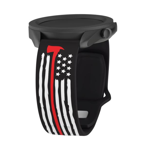 商品名:  Affinity Bands Firefighter First Responder HD Watch Band Compatible with Samsung, Garmin, Fossil, and More (20mm L...