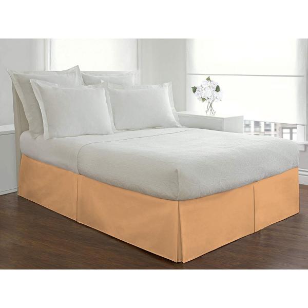 商品名:  International Sheets Bed Skirt Olympic Queen Size 100% Egyptian Cotton, 1000 Thread Counts Premium Tailored Fit 1 ...