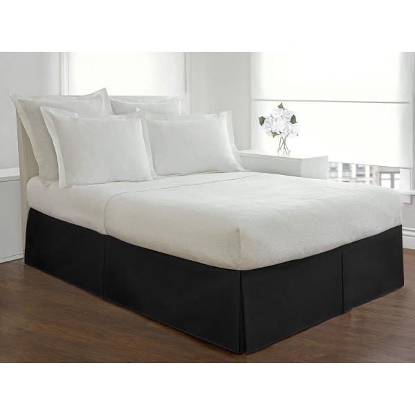 商品名:  International Sheets Bed Skirt Olympic Queen Size 100% Egyptian Cotton, 1000 Thread Counts Premium Tailored Fit 1 ...