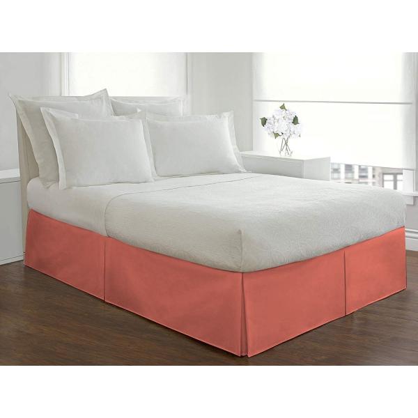 商品名:  International Sheets Bed Skirt Queen Size 100% Egyptian Cotton, 1000 Thread Counts Premium Tailored Fit 1 PC Bedsk...