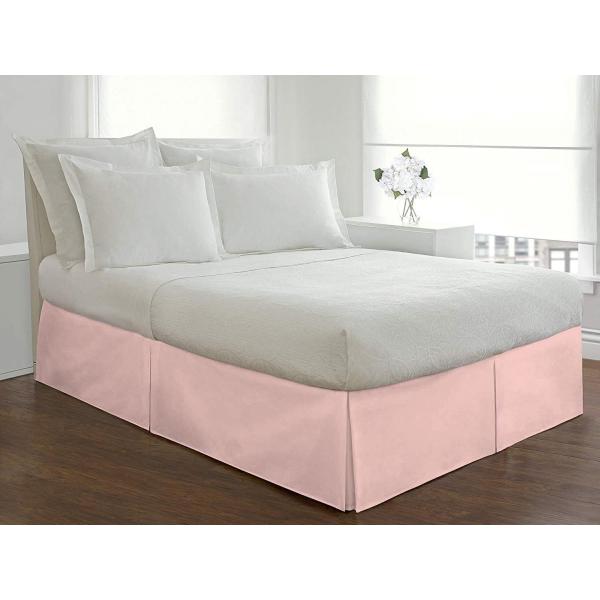 商品名:  International Sheets Bed Skirt Queen Size 100% Egyptian Cotton, 1000 Thread Counts Premium Tailored Fit 1 PC Bedsk...
