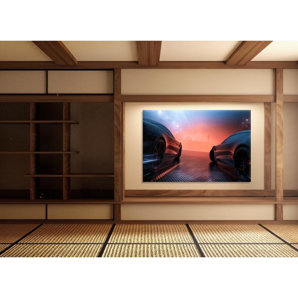 商品名:  CRYPTONITE Emblematic Cars Acrylic Home Decor | Modern Interior Design | Acrylic Wall Art I Picture Photo Printing...