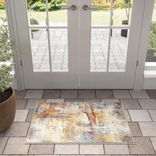 商品名:  Small Area Rug 2x3 - Modern Area Rugs for Living Room, Dining Room Rug, Bedroom Rug, Indoor Entry, Entryway Carpet...
